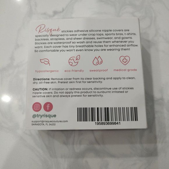 Risque | Intimates & Sleepwear | Risque Reusable Nipple Covers Caramel ...